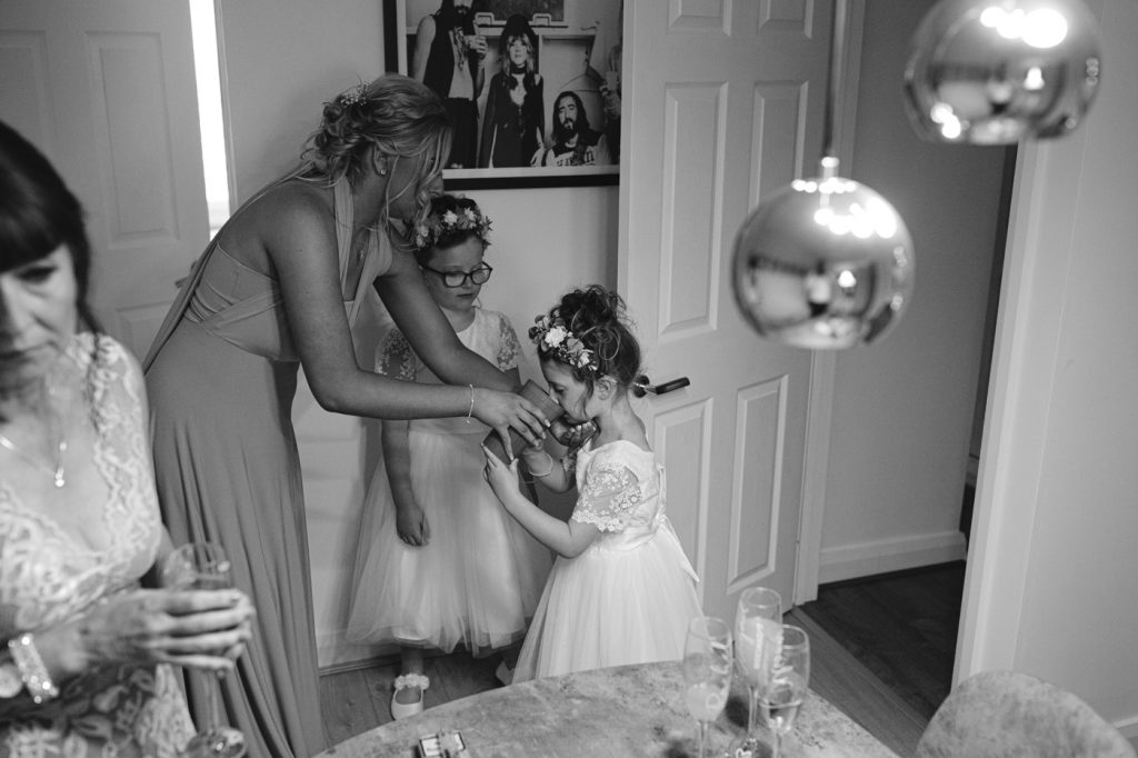 Church Wedding With Three Hills Barn Wedding Reception • Joshua Wyborn