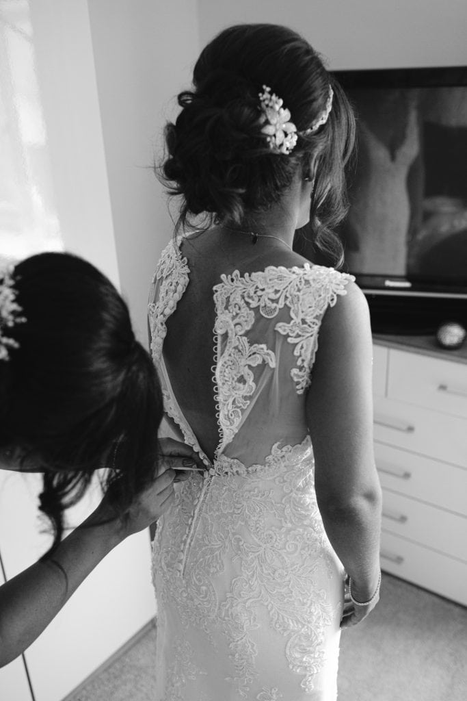Church Wedding With Three Hills Barn Wedding Reception • Joshua Wyborn