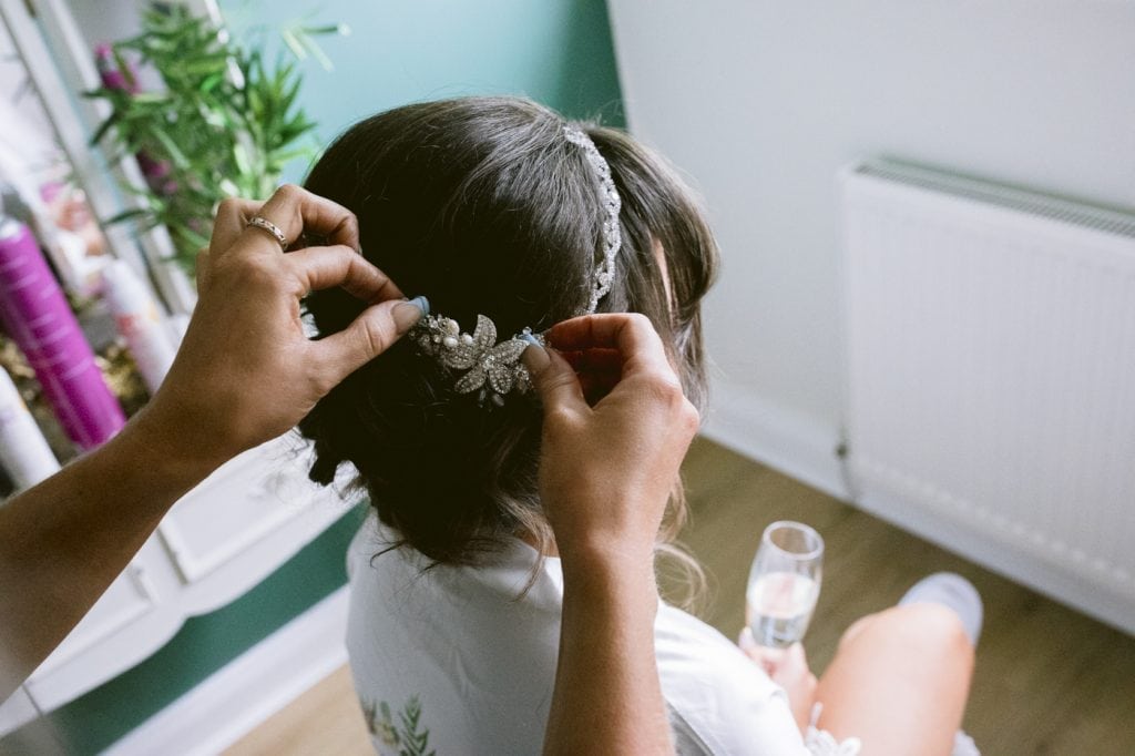 Church Wedding With Three Hills Barn Wedding Reception • Joshua Wyborn
